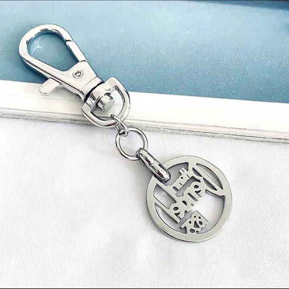 henri bendel | Accessories | Henri Bendel Silver Tone Logo Hand Bag ...